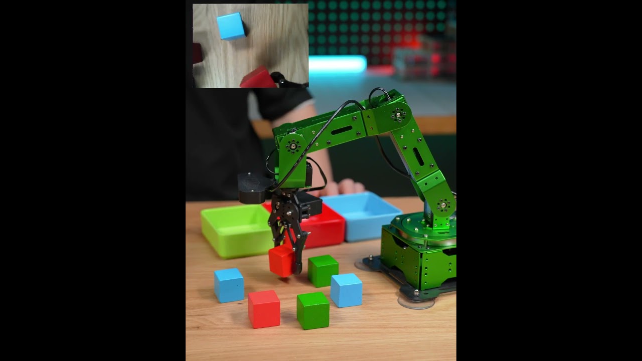 JetArm × ChatGPT 🤖💬It Listens. It Thinks. It Sorts
