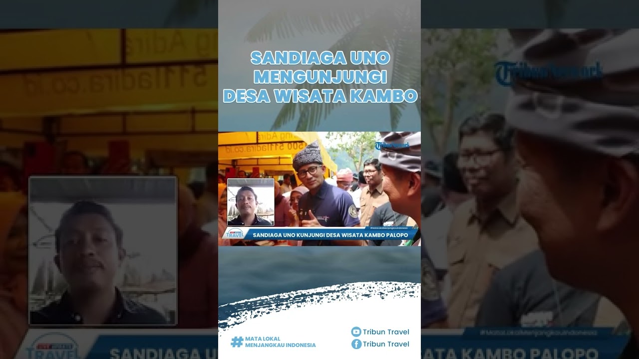 Sandiaga Uno Disambut Rebana dan Tarian Pangaru saat Visitasi Desa ...