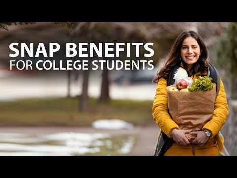SNAP Benefits for College Students!