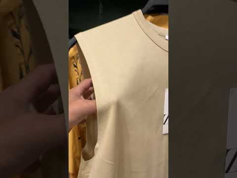 Zara men Sleeveless T- Shirt - June 2023