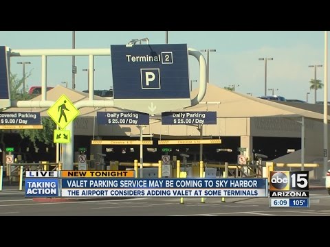 Phoenix Sky Harbor considers bringing in valet service