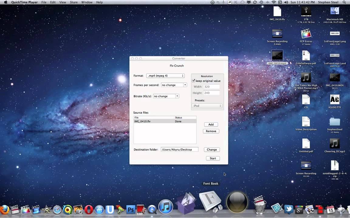 Best FREE Mac Converter: Flv Crunch
