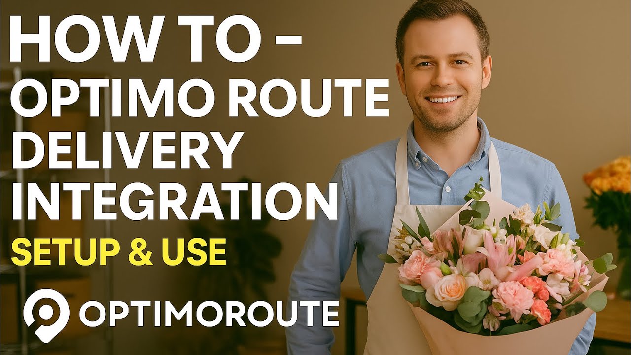 How To - Optimo Route Delivery Integration. Setup & Use #optimoroute #deliveryapp #florist