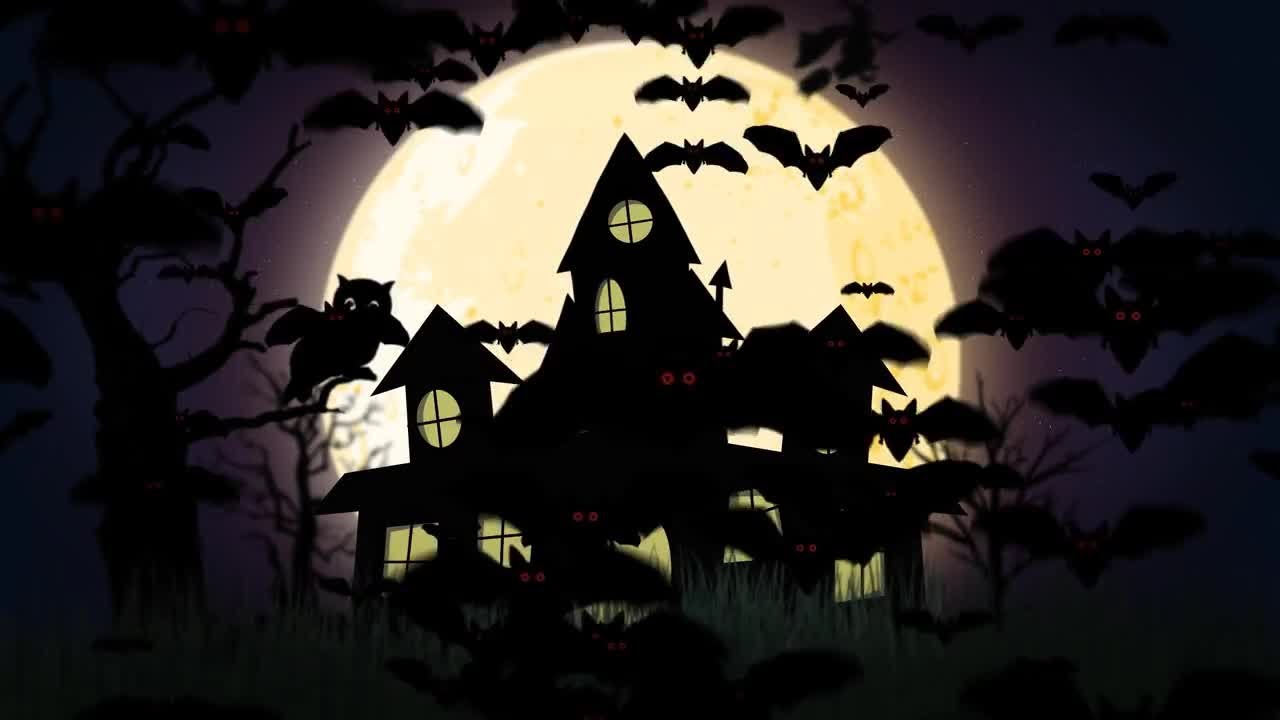 Haunted House Motion Graphics