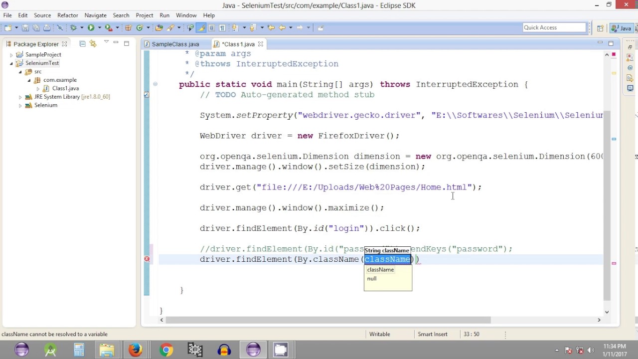 Selenium Tutorial #17 - Types of Locating methods in Selenium WebDriver