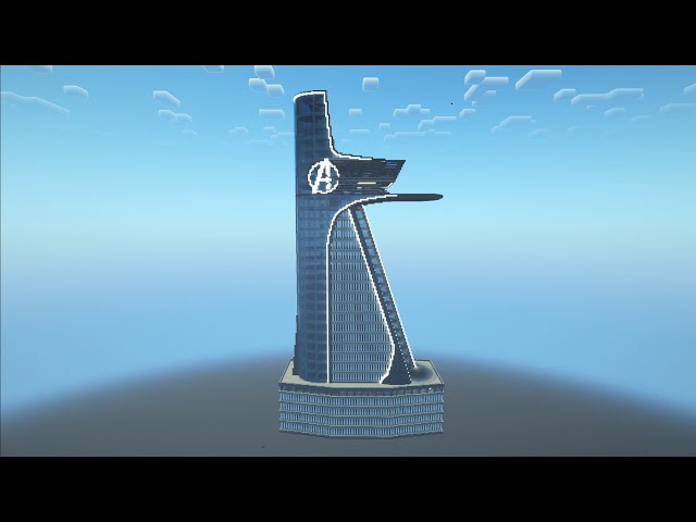Avengers Tower in Minecraft Minecraft Map