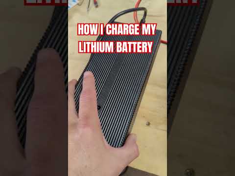 How do I charge a LiFePO4 battery? How I charge my 12v lithium batteries! #diy #solar #offgrid