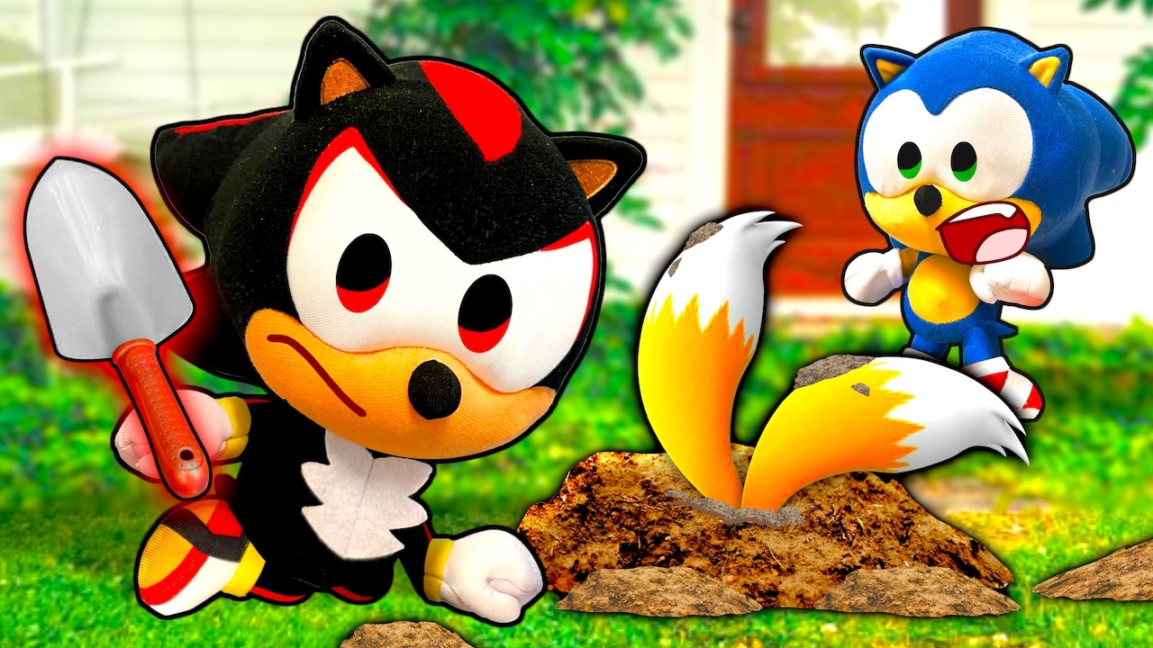 Shadow's SECRET! - Sonic & Amy Plush Squad