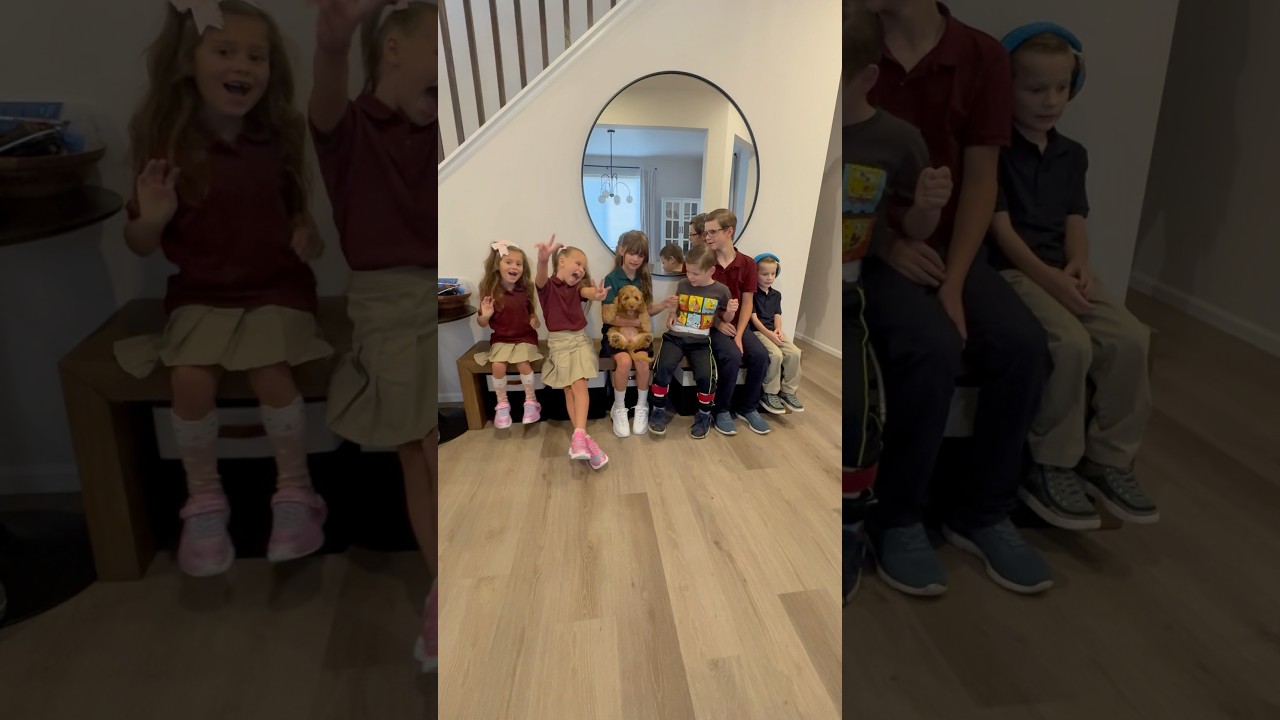 First Day of School Morning Routine