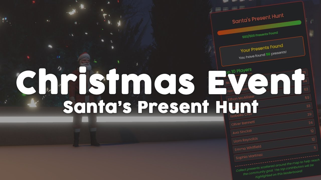 Christmas Event - Santa’s Present Hunt - FiveM Releases - Cfx.re Community