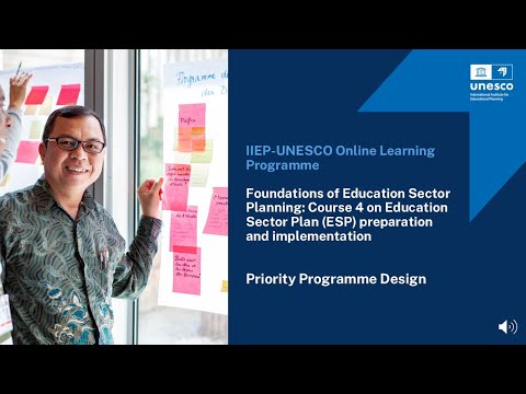 2025 FESP Course 4 - Unit 1 Week 3 - Priority Programme Design