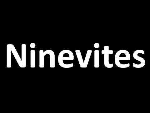How to Pronounce Ninevites (BIBLE)
