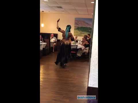 Zeina - Bellydance Restaurant Improvisation- Aisha Belly Dance