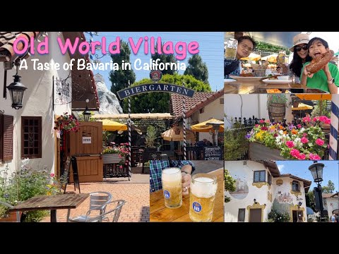 Old World Village Tour | A Taste of Bavaria in California | German Deli Grocery Haul | Oktoberfest