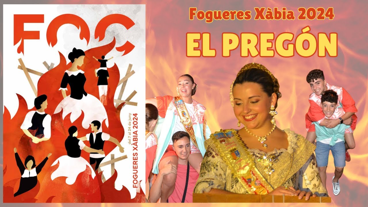 FOGUERES XÀBIA 2024 | El Pregón