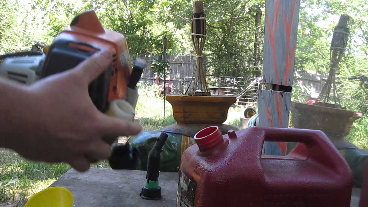 Preparing your two stroke for winterization and storage