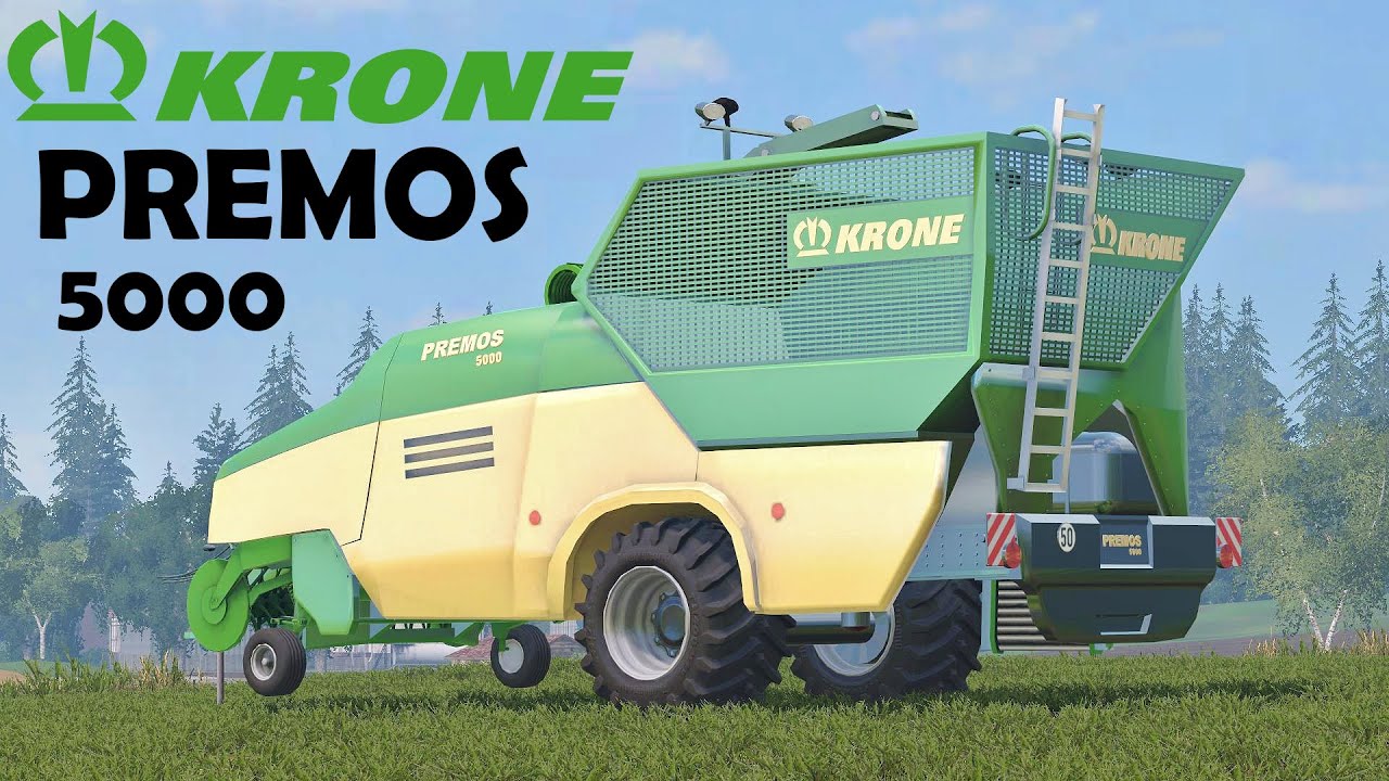 Krone Premos 5000 v 2.0 Washable - FS 15