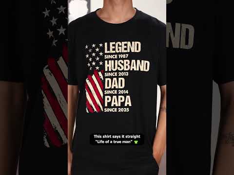 Life Of A True Man - Personalized Unisex T-Shirt - 4th Of July, Gift For Dad, Grandpa -TSS-HA0501-V1