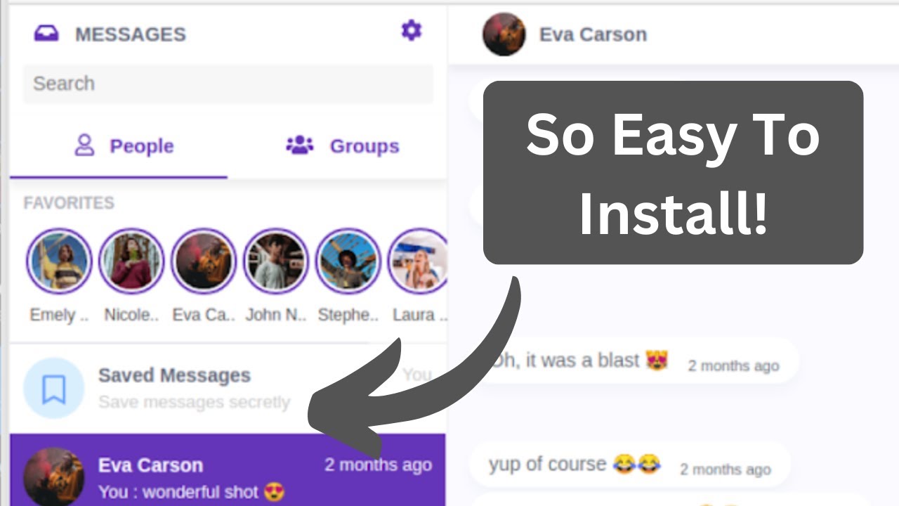 Chat in Laravel: Chatify Package Demo