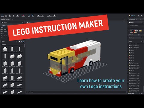 Bricklink Studio How To Create Lego Instructions - PART 3 Instruction Maker