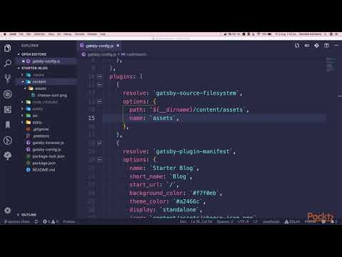 Learn Hands On Web Development with React and GatsbyJS Source Plugins | packtpub com - Mind Luster