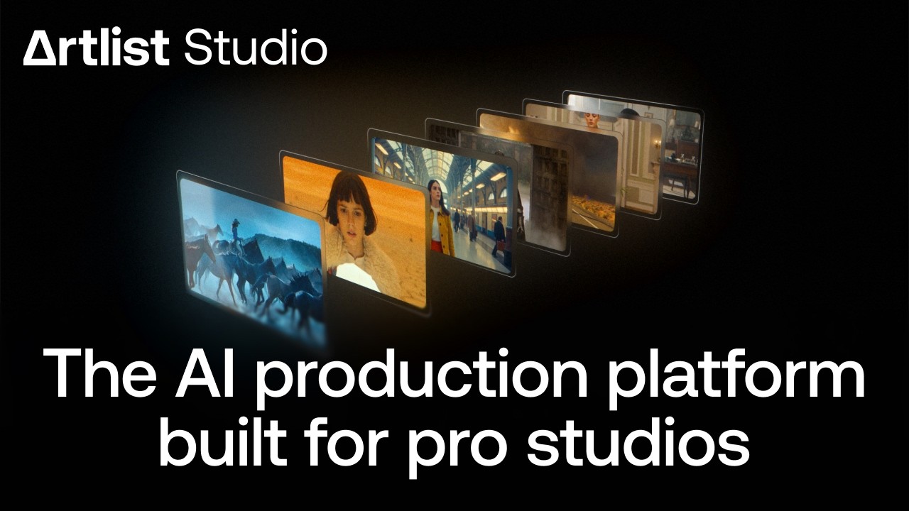 Artlist Studio: The first true AI production platform built for professional studios