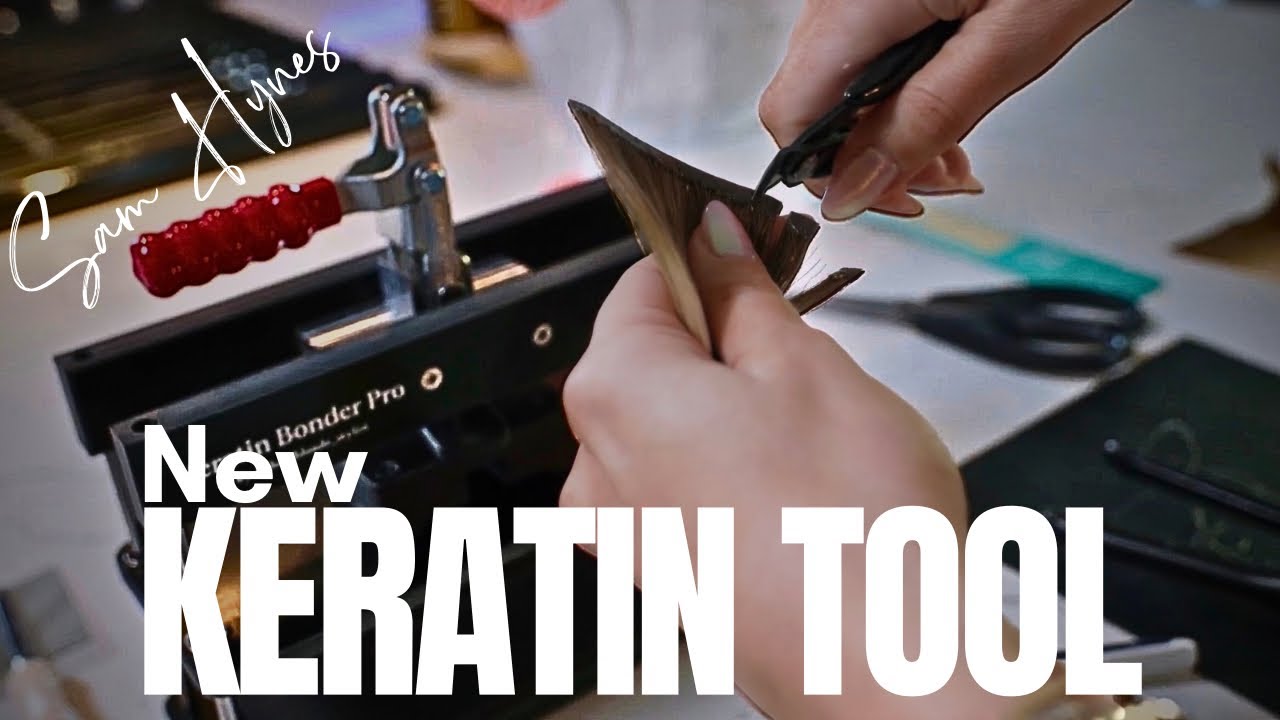 This Keratin Hair Tool Saves Hours on Extensions!