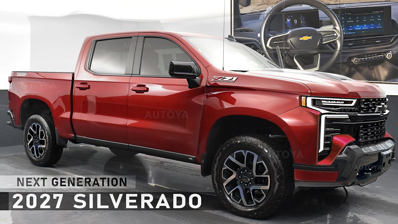 All-New 2027 Chevrolet Silverado Z71 Gets Previewed Inside-Out Way ...