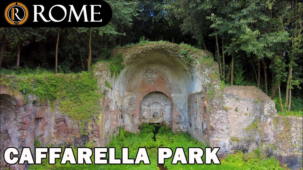 Rome guided tour ➧ Caffarella Park [4K Ultra HD]