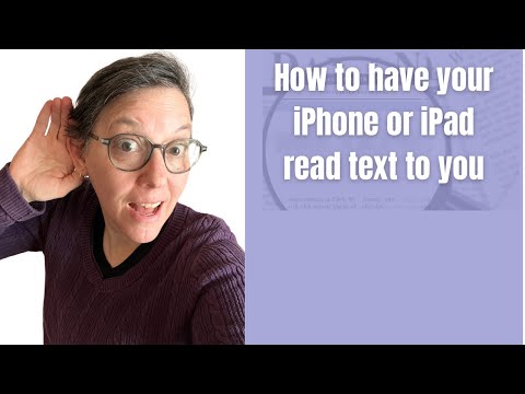 Discover the Power of Text-to-Speech on Your iPhone/iPad #texttospeech #iphone