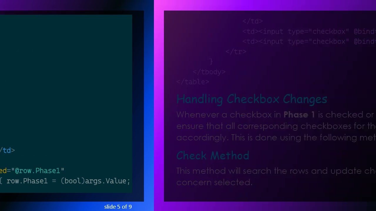 How to Change Multiple Checkboxes in Blazor Efficiently