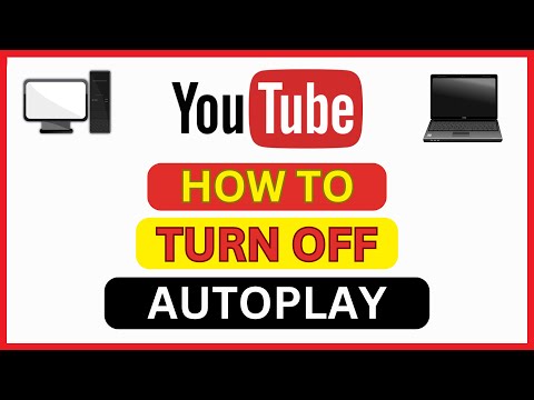 How To Turn Off Autoplay On YouTube (Web Version) | PC Tutorial