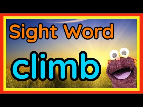 Sight Word Climb | Sight Word Song | Vocabulary | Nitty Gritty Phonics Climb | High Frequency Word