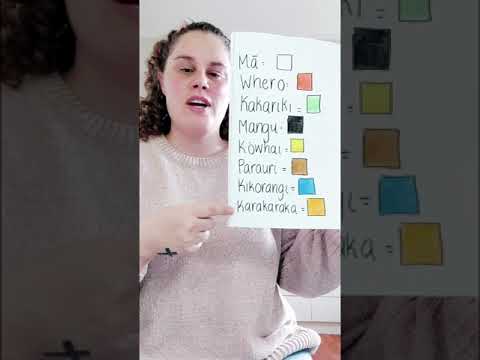 Learn the Maori Colours | Maori Language Week 2021