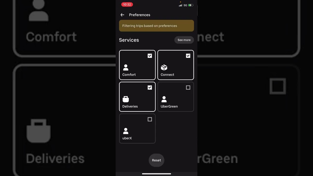 How To Select Uber Trip Preferences! #Uber #rideshare #ubereats