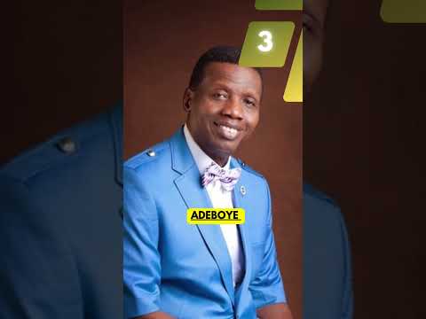 Top 5 Most Famous Names In Nigeria