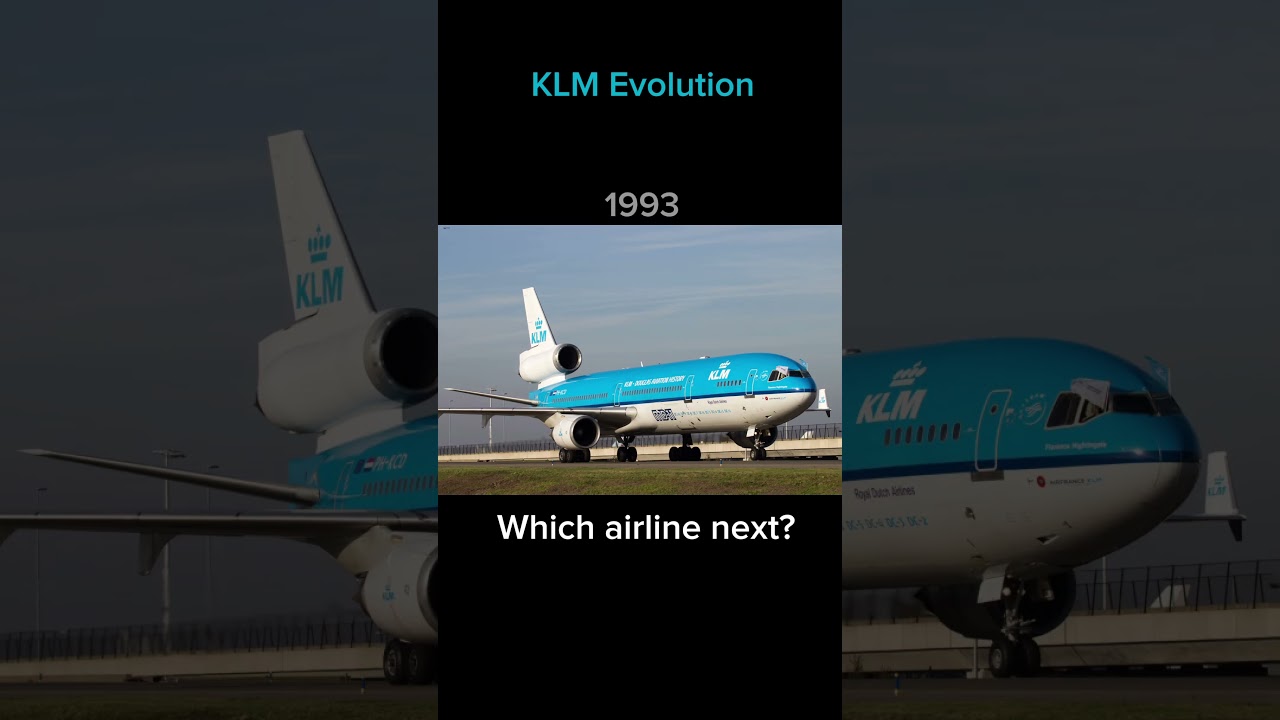 KLM Evolution#edit#boeing#boeing747#747#aviation#avgeeks#airbus#a330#md11#klm#plane#fypシ#fyp#737#777