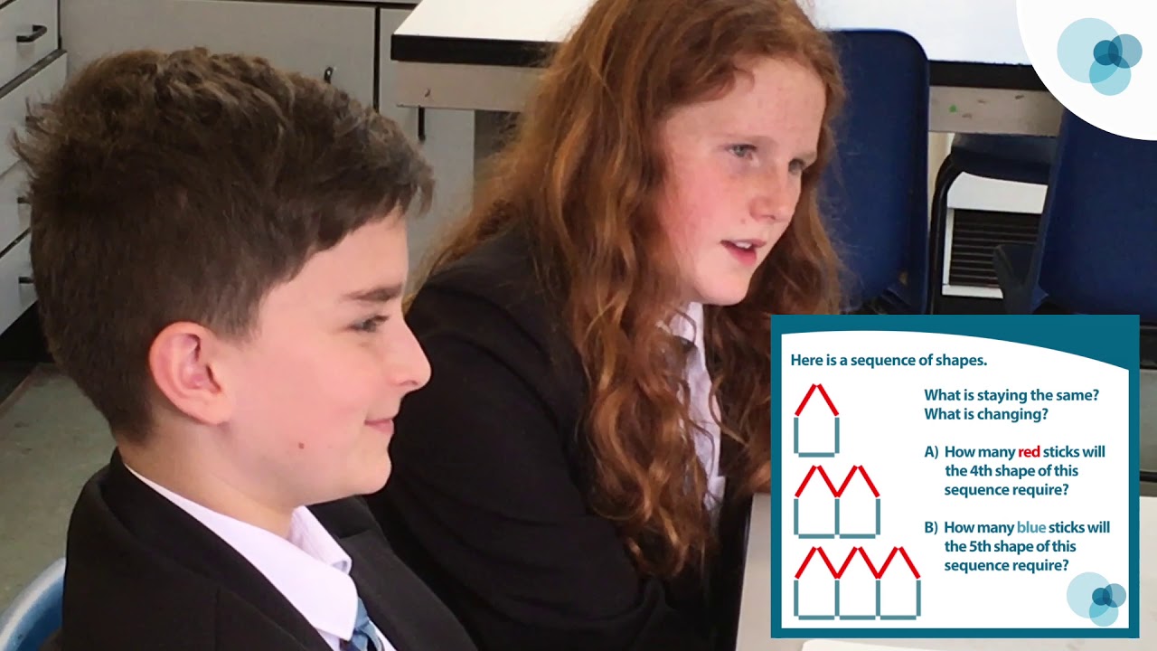 Mathematical prompts for deeper thinking |  Sequences: understanding the structure