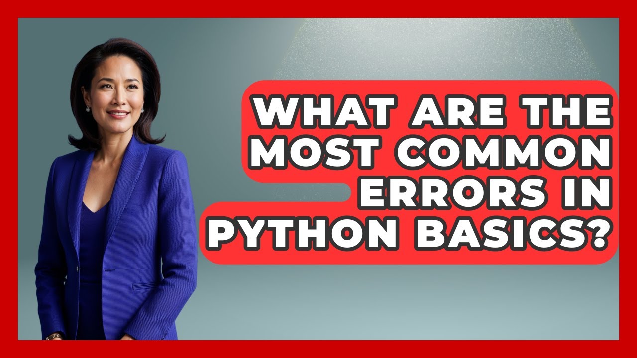 What Are the Most Common Errors in Python Basics? | Python Code School News