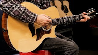 Taylor 656ce 12-String Grand Symphony Acoustic/Electric Guitar - What ...