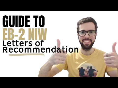 EB2 NIW Recommendation Letters: A guide
