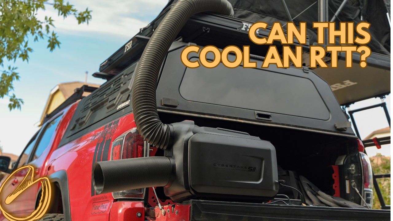 Can Portable A/C Cool a Roof Top Tent? | Testing the Cybertake S2 Pro
