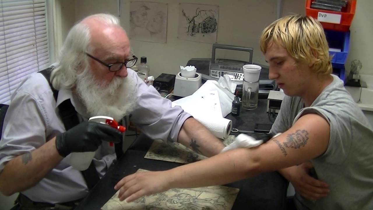 THE ANCIENT ART--TATTOOING
