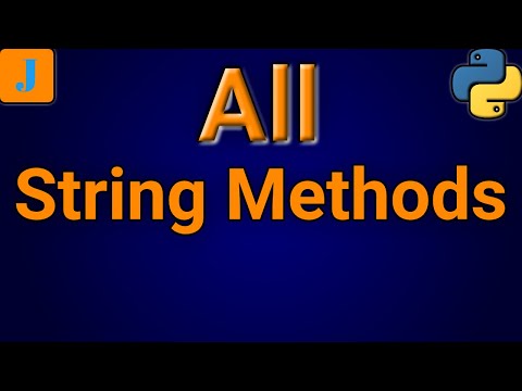 All Python String Methods