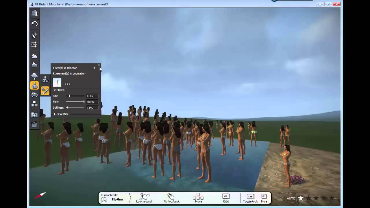 LumenRT Basic Interface