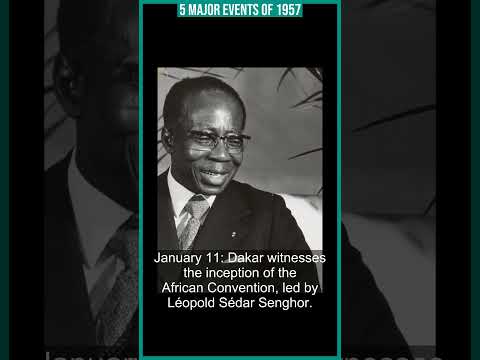 5 Major Events of #1957 - #yearinreview #timeline #history