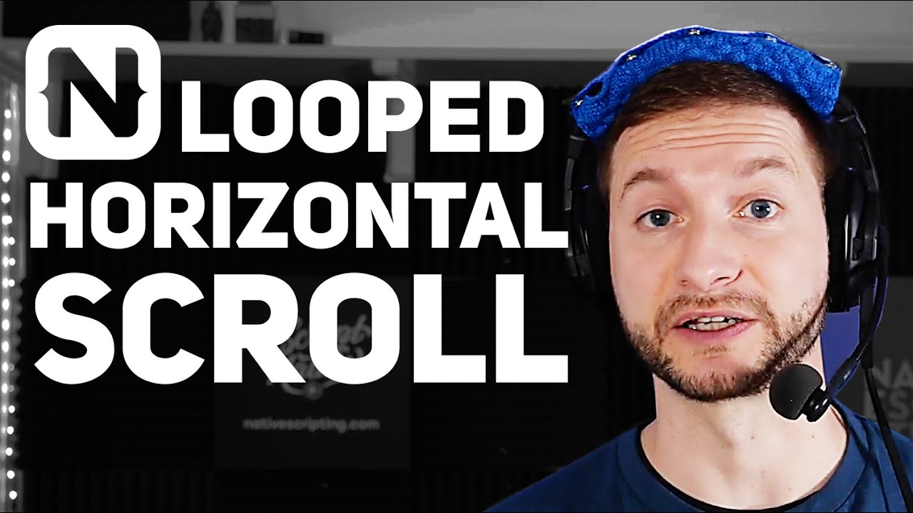Circular Horizontal Scroll in NativeScript Tutorial