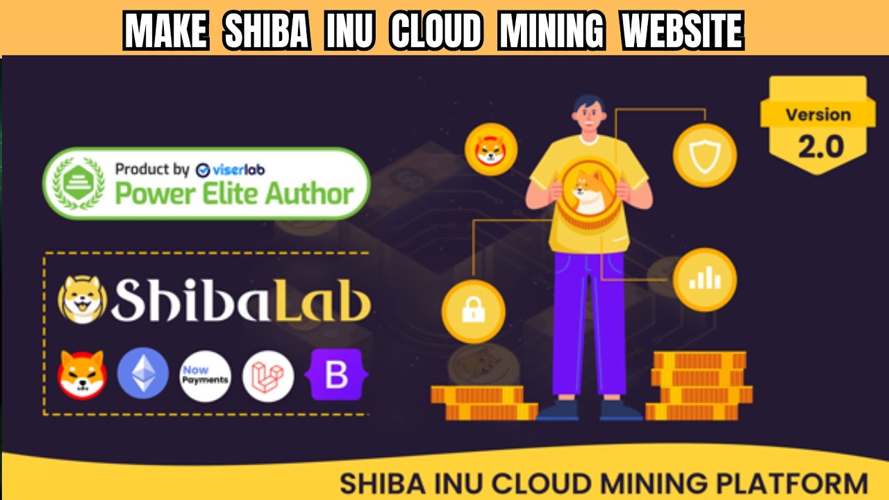 ShibaLab Website php Script With Admin Panel || Shiba Mining Website php Script
