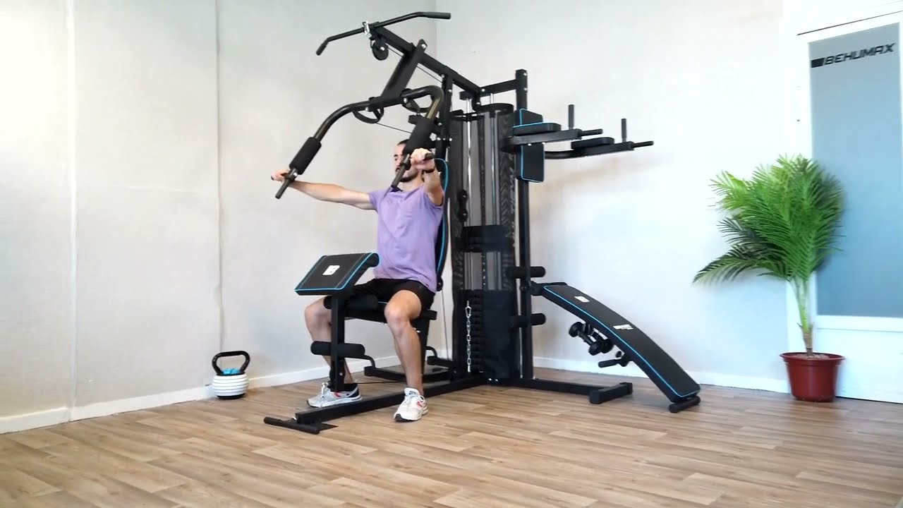 Ejercicios con máquina multifunción Multigym 500 🔝