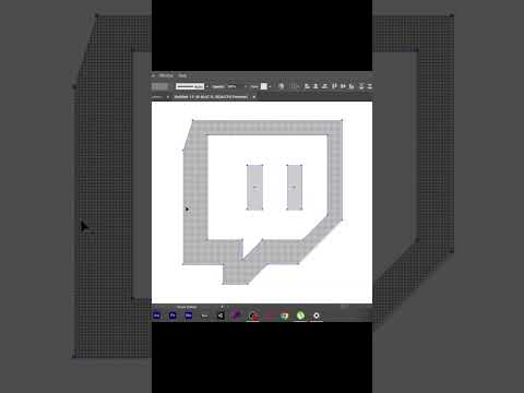 Recreating logos episode 50 Twitch #graphicdesign #twitch